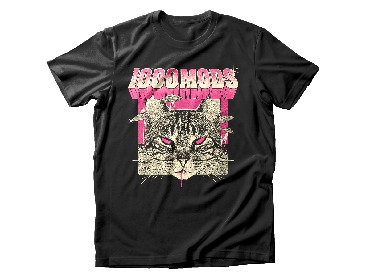 1000mods - UFO Cat Tshirt – Ouga Booga